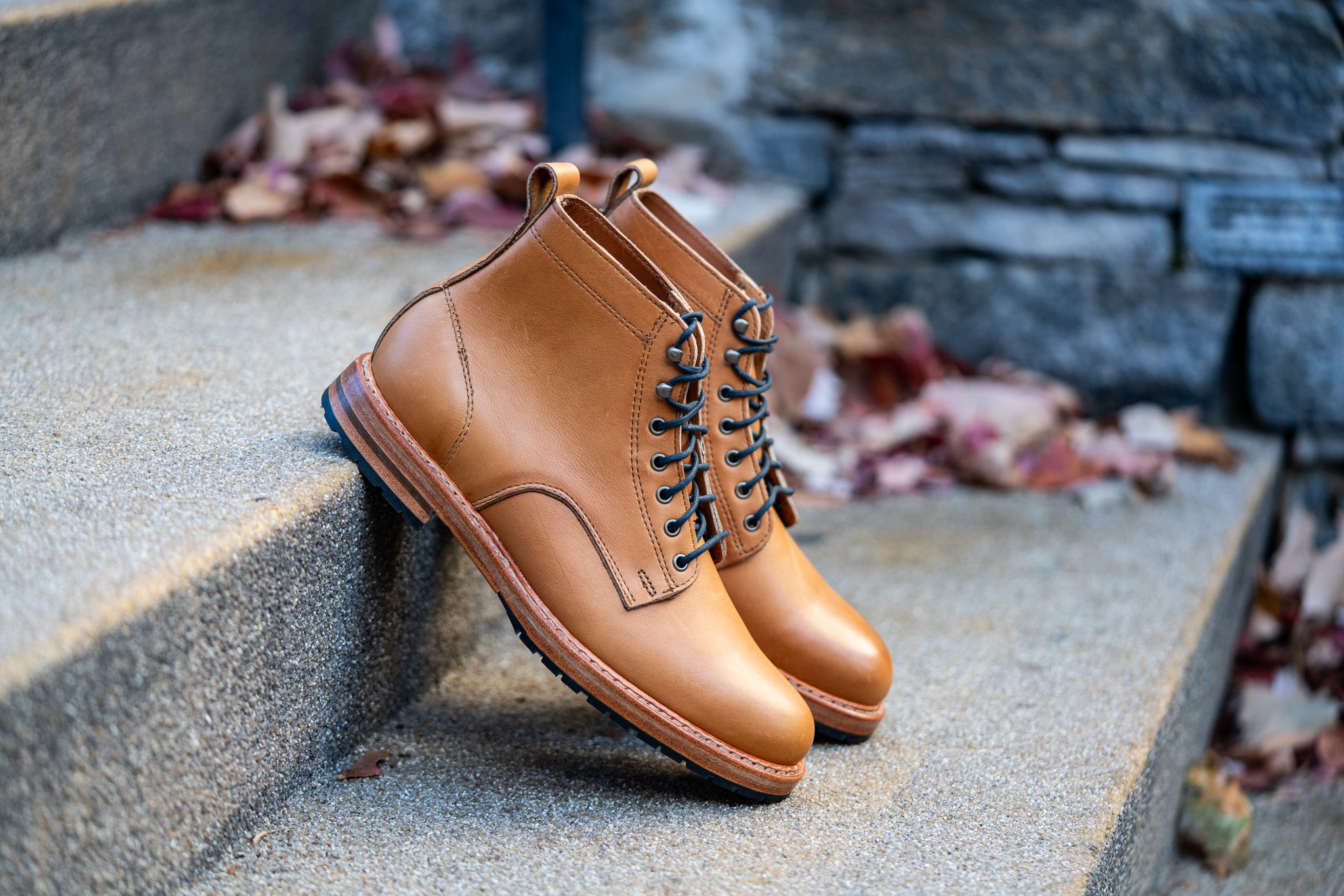 Rockwood Boot - Peanut | Rancourt & Co. | Men's Boots and Shoes