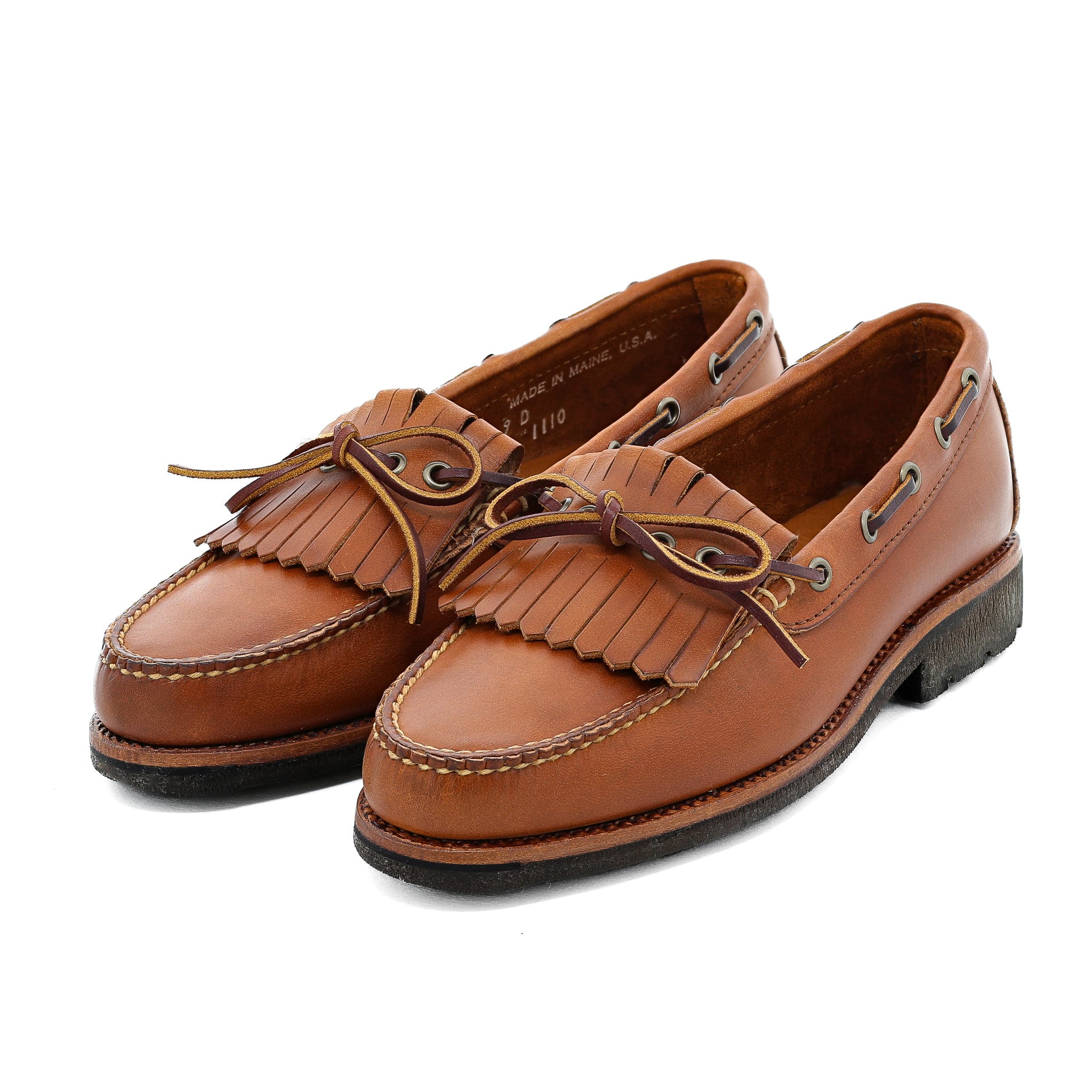 Kiltie Loafer - Tan Bulldog | Rancourt & Co. | Men's Boots and Shoes